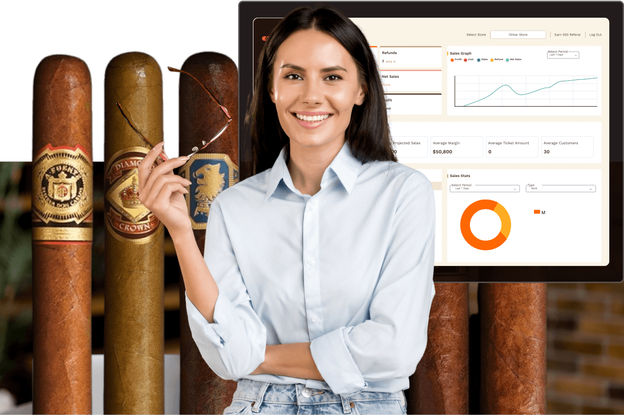 Cigars POS | Point of Sale for Tobacco Stores